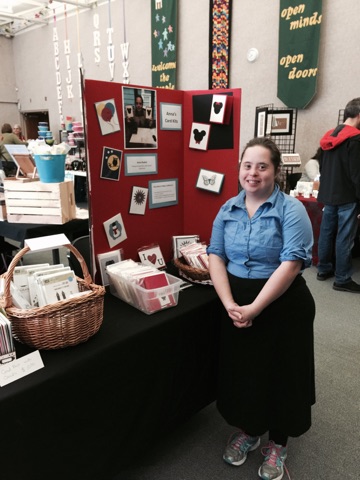 Young Entrepreneur with Downs Syndrome: Anna's Card Kits! — KarenTitus.com