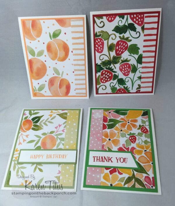 Quick & Easy Cards: Just Cut & Flip!