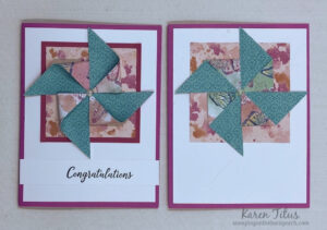 Easy Pinwheel Cards & Quilt Cards to Make! — KarenTitus.com