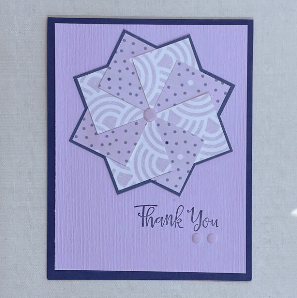 Easy Pinwheel Cards - Make a Stack in No Time at All! — KarenTitus.com