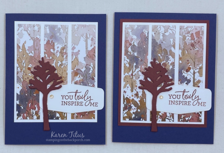 Handmade Cards Using Patterned Paper! 6 Card Ideas — KarenTitus.com