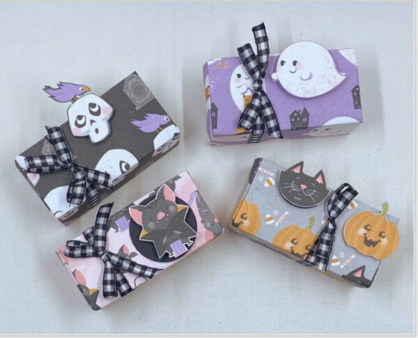 Easy No Glue Boxes for Halloween! — KarenTitus.com