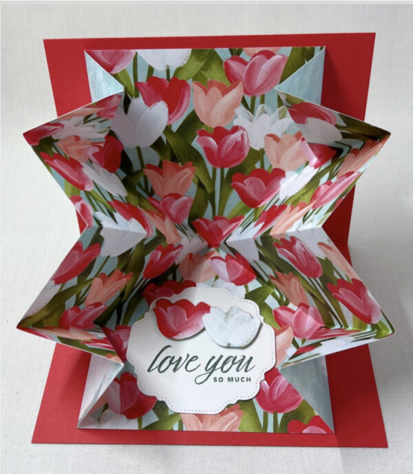 The Best Way to Make an Explosion Card - with a Story! — KarenTitus.com