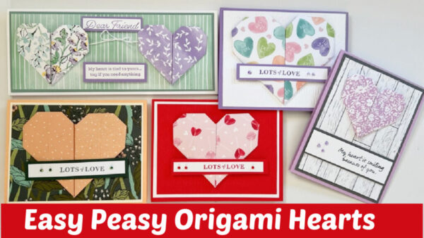 Easy Heart Origami Cards to Make in Minutes! — KarenTitus.com