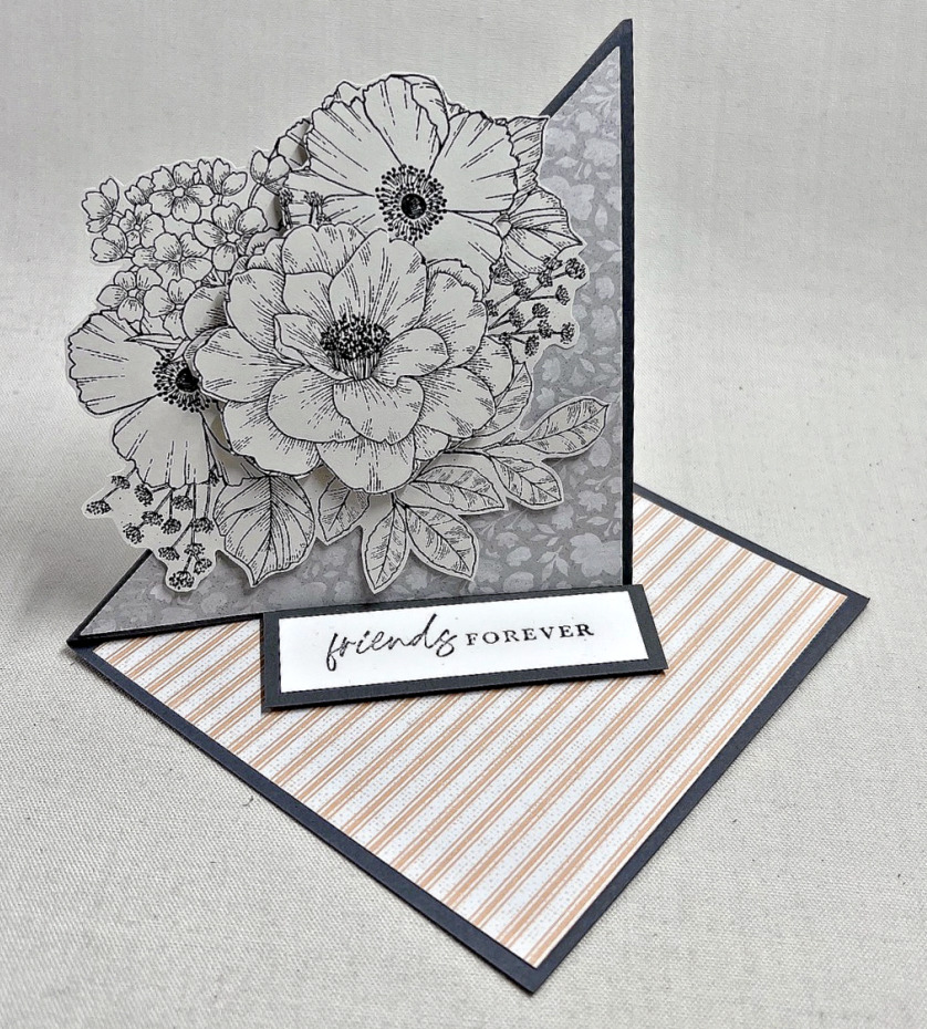 Easel Cards That Twist! An Easy Fold Card You'll Make Over & Over Again ...