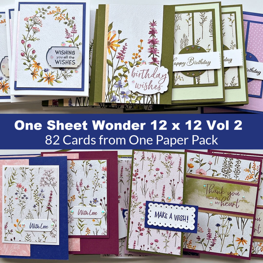 One Sheet Wonder 12 x 12 Volume 2 — KarenTitus.com